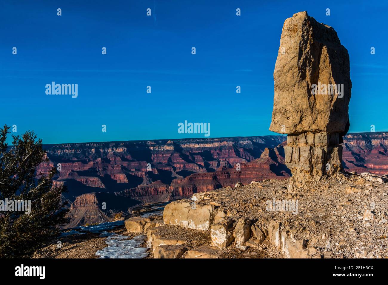 Shoshone Point On The South Rim, Grand Canyon National Park, Arizona, USA Stock Photo - Alamy