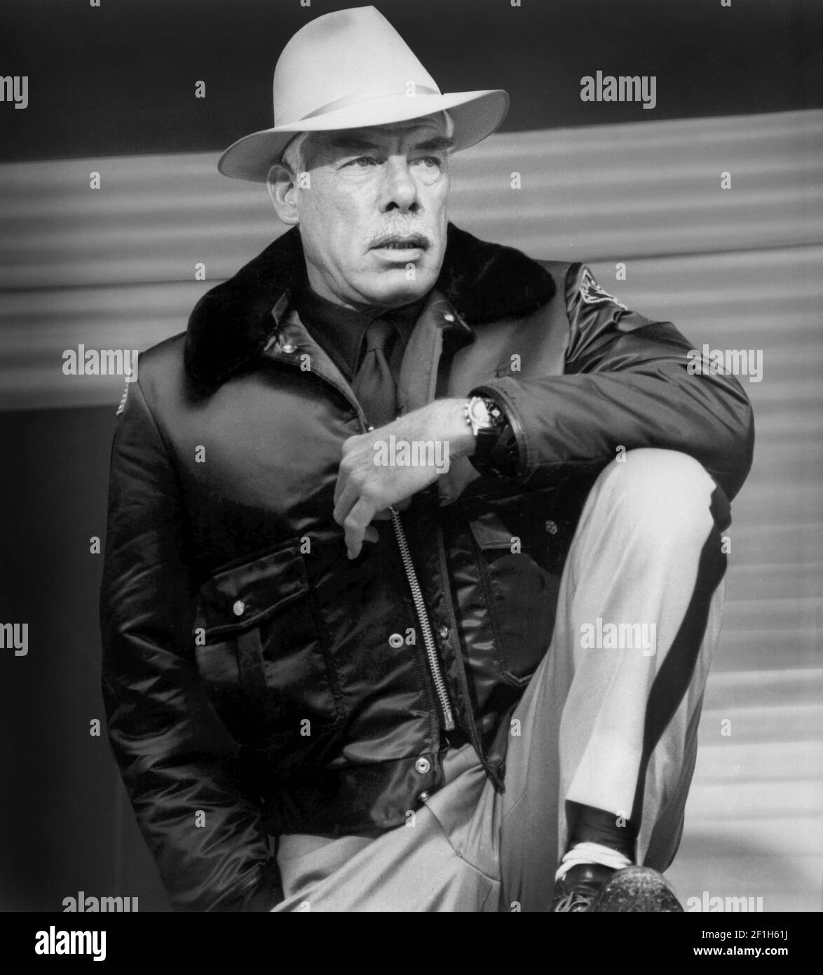 Lee Marvin, Half-Length Publicity Portrait for the Film, "The Klansman ...