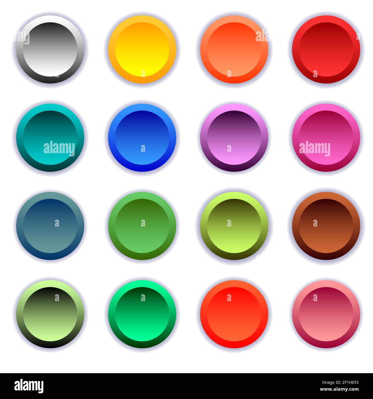 Multi colored buttons hi-res stock photography and images - Alamy