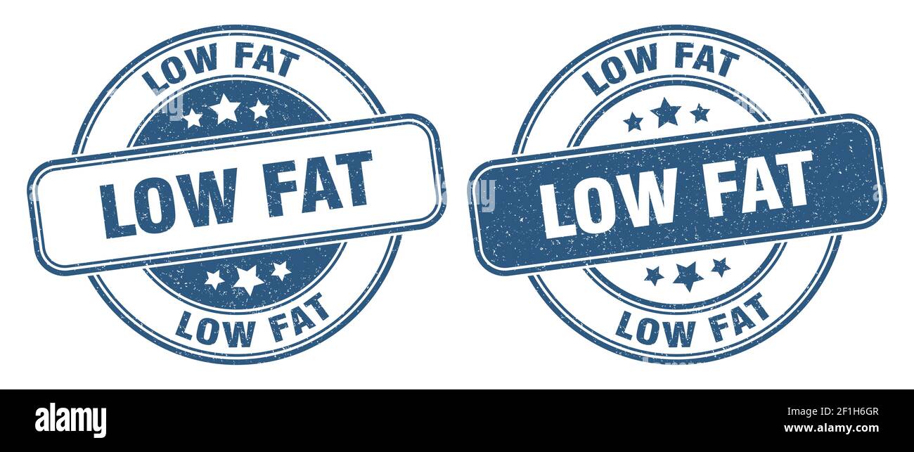 Low fat label circle hi-res stock photography and images - Alamy