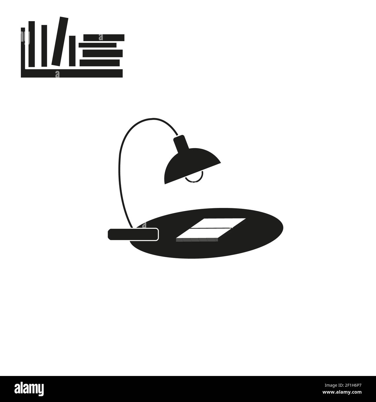 Reading lamp icon hi-res stock photography and images - Alamy