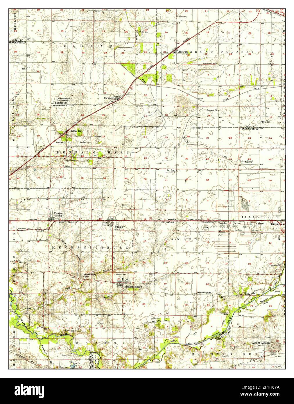 Map of mechanicsburg hi-res stock photography and images - Alamy