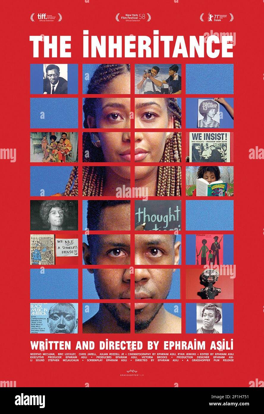 THE INHERITANCE, poster, from top: Nozipho Mclean, Eric Lockley, 2020 ...