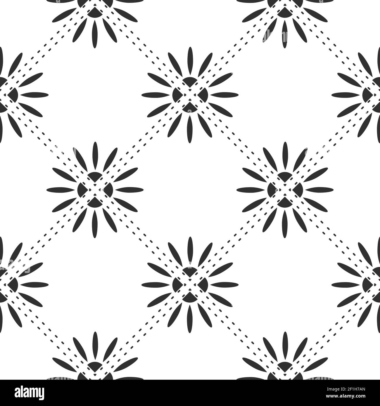 Seamless pattern square vector Cut Out Stock Images & Pictures - Alamy