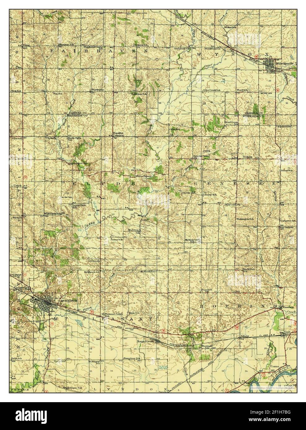 Map of morrison Cut Out Stock Images & Pictures - Alamy