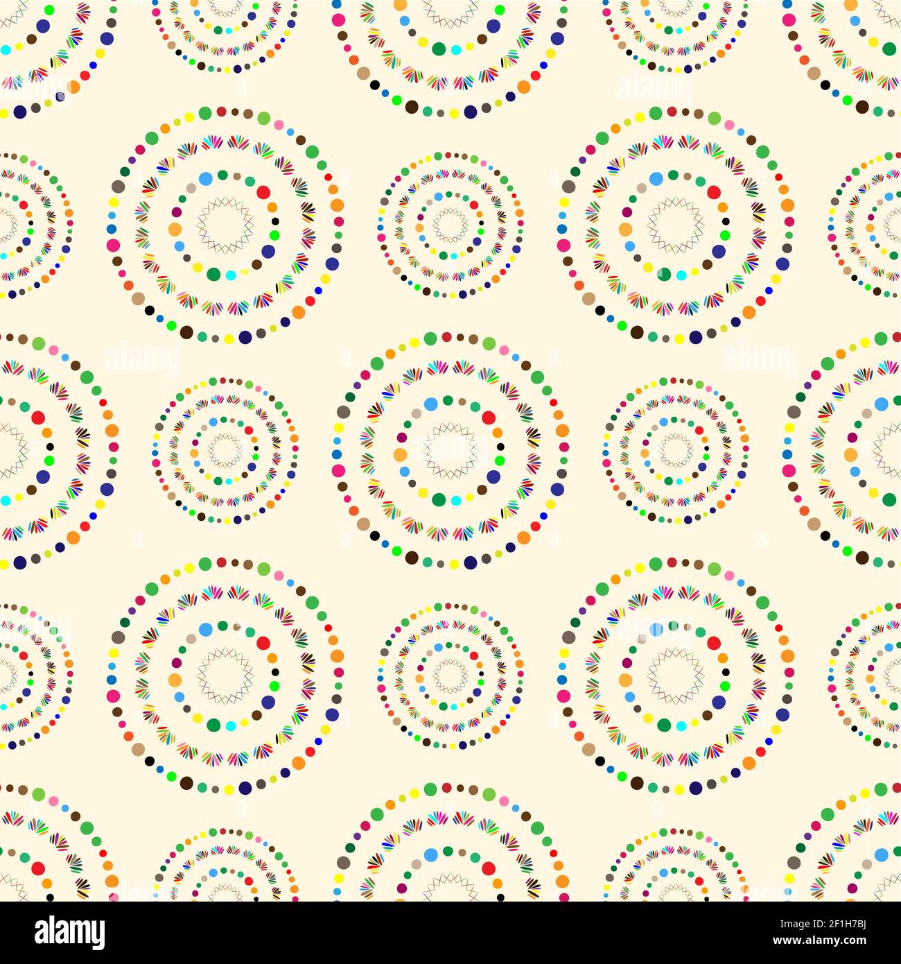 Colorful circles background, vector illustration Stock Photo - Alamy