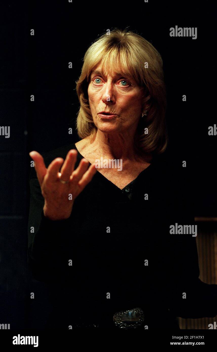 Gillian Lynne dance choreographer at Sadlers Wells Dec 1999 Stock Photo ...
