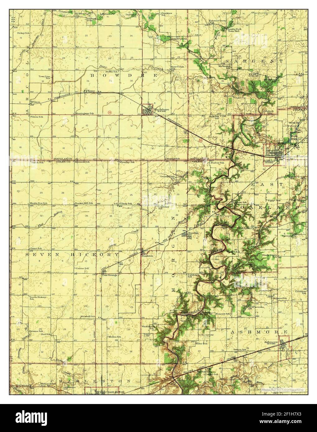Vintage map of oakland Cut Out Stock Images & Pictures - Alamy