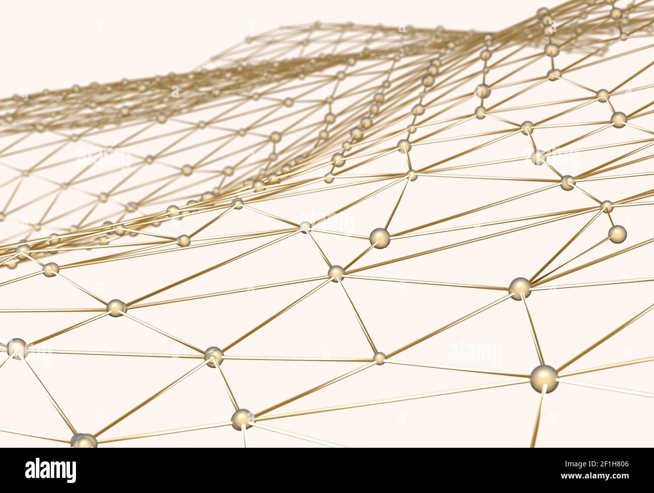 3d sphere with global line connections hi-res stock photography and ...