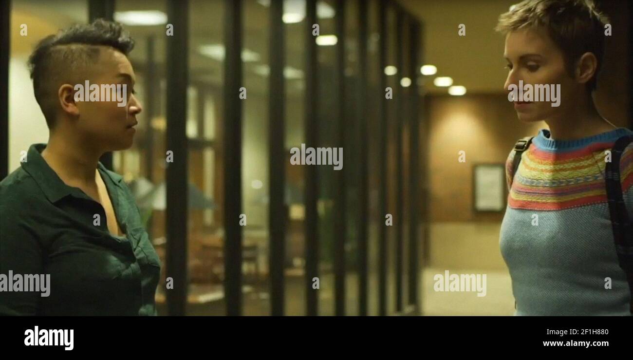 SHIFTER, from left: Ashley Mandanas, Nicole Fancher, 2020. © The Horror ...