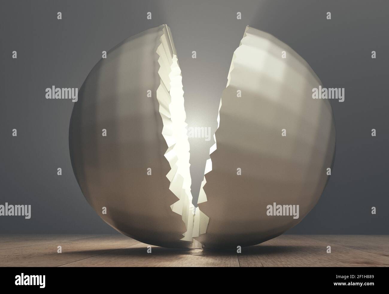 Broken into pieces hi-res stock photography and images - Alamy