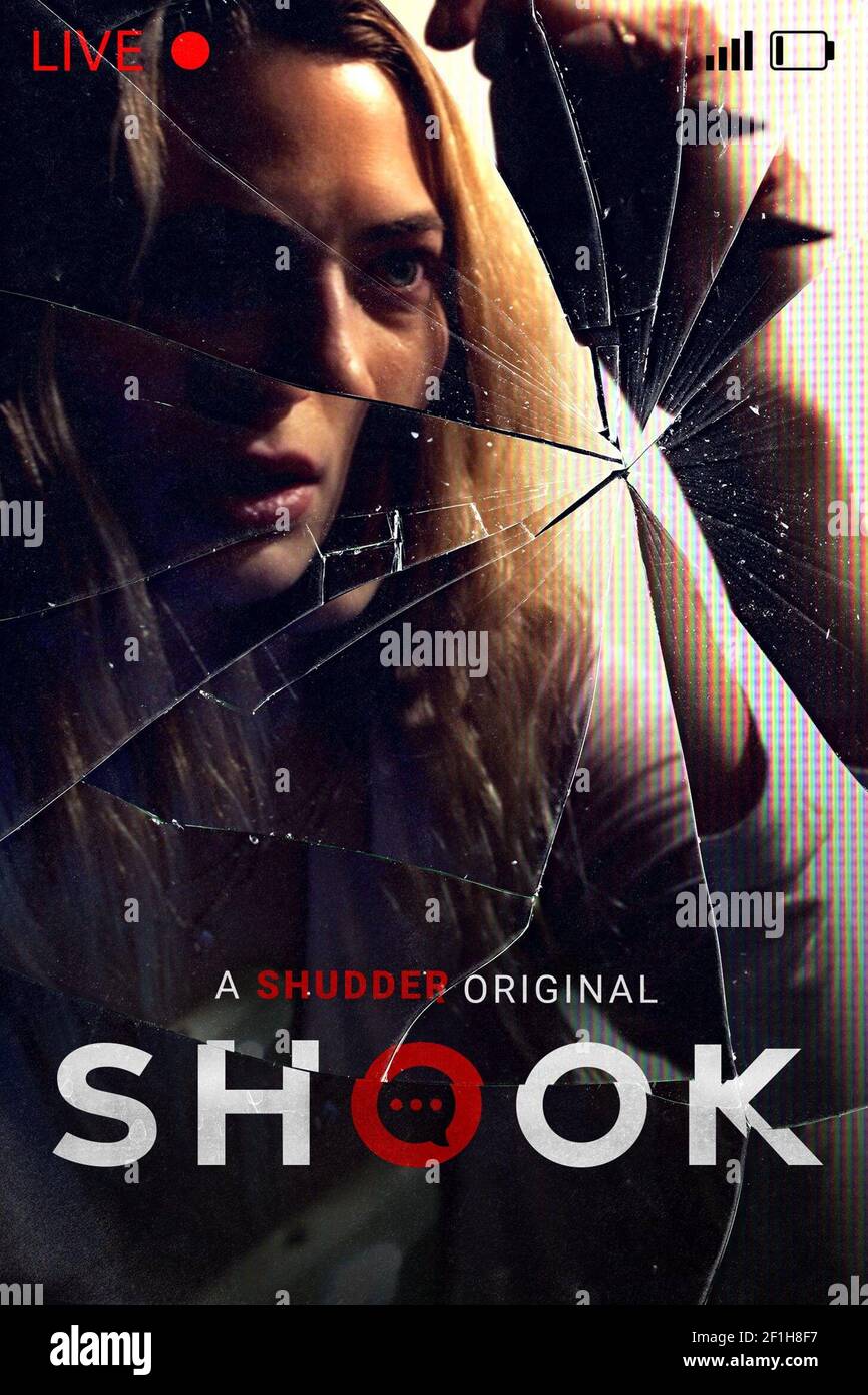 SHOOK, poster, Daisye Tutor, 2021. © Shudder /Courtesy Everett ...