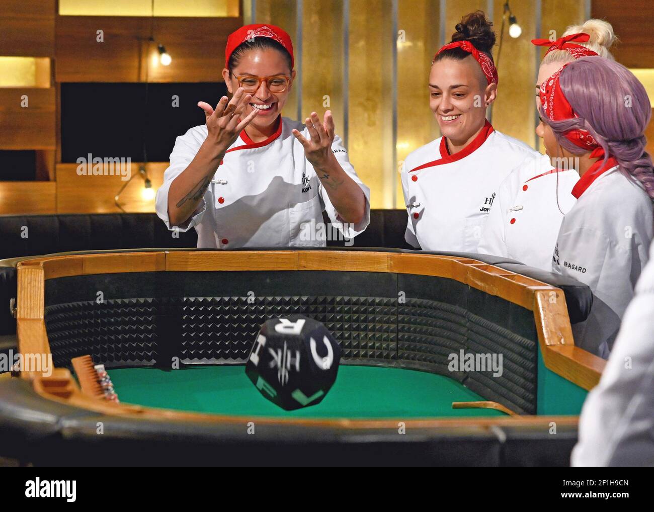 HELL'S KITCHEN, contestants: Kori Sutton (left), 'Crapping Out in Hell ...