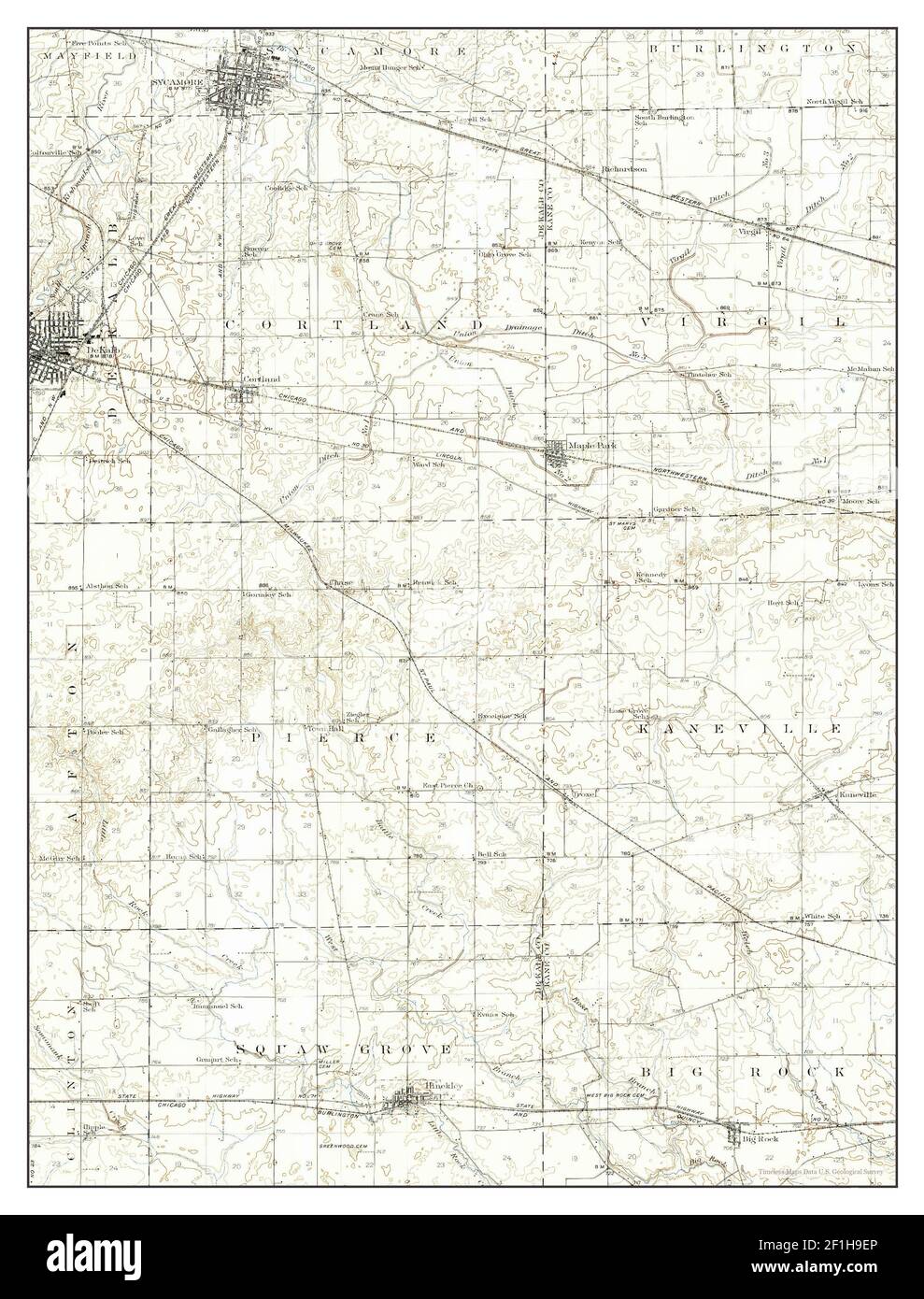 Sycamore map hi-res stock photography and images - Alamy