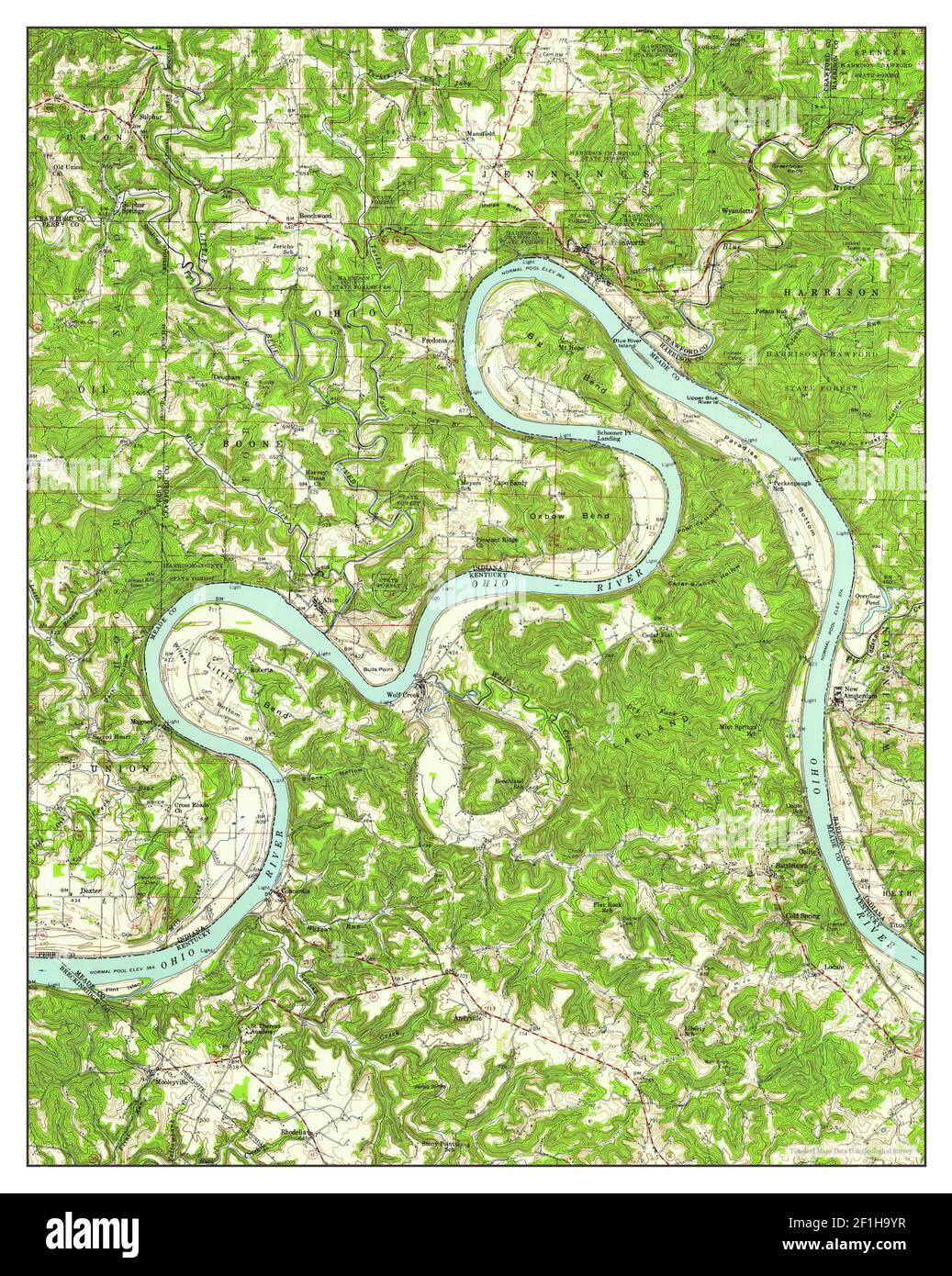 Alton map Cut Out Stock Images & Pictures - Alamy