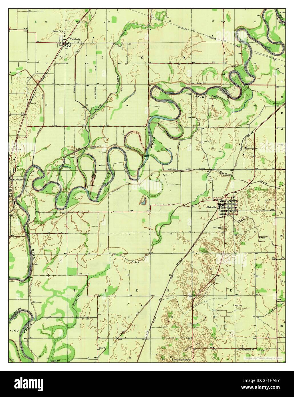 Map of plainville hi-res stock photography and images - Alamy