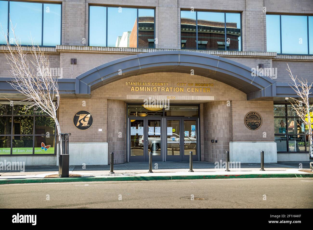 Stanislaus County and Modesto City Hall joint offices in downtown ...