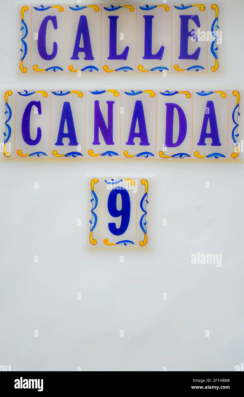 Ceramic house name hi-res stock photography and images - Alamy