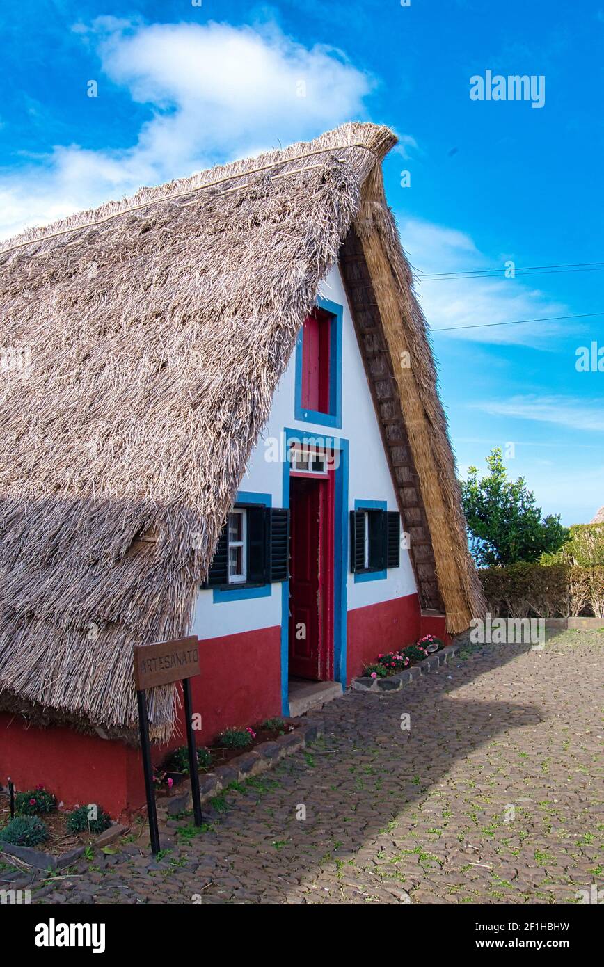 Traditional home in santana hi-res stock photography and images - Alamy