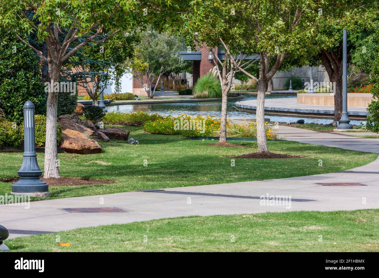 Oklahoma city bricktown canal hi-res stock photography and images - Alamy
