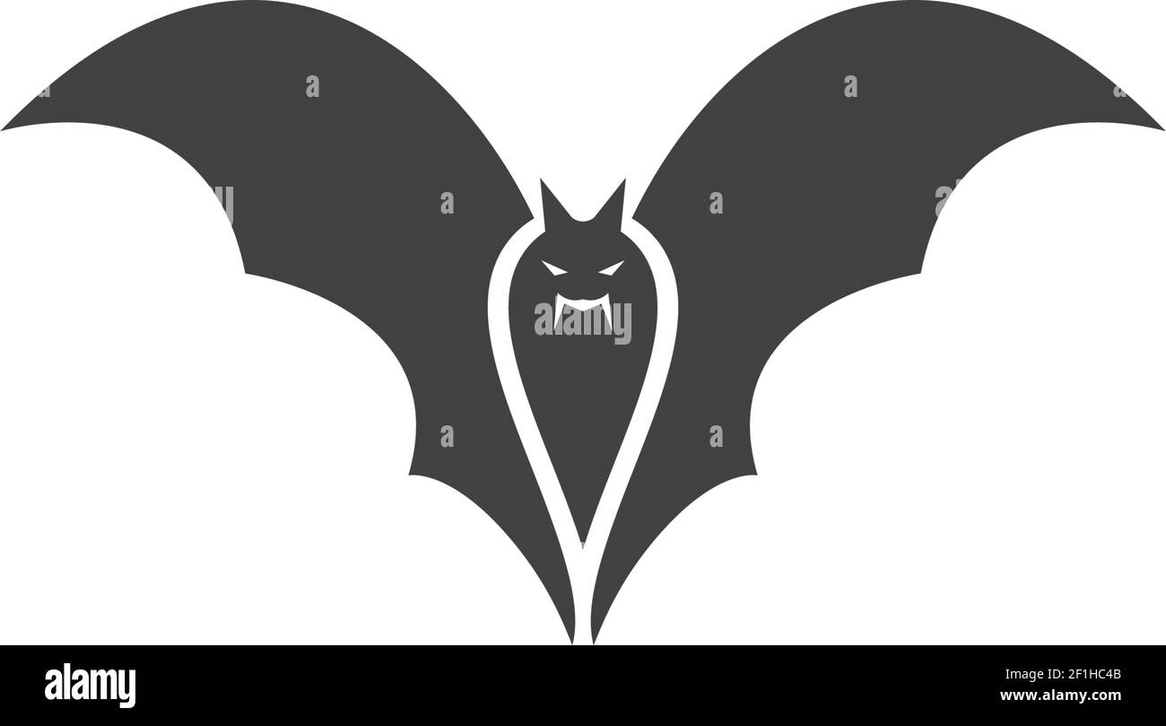 Bat logo template vector icon illustration design Stock Vector Image ...