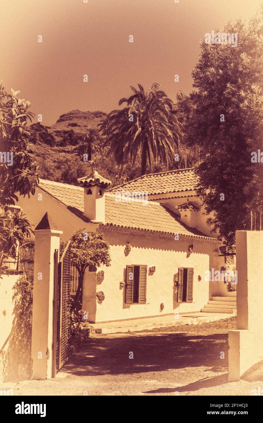 Fataga valley hi-res stock photography and images - Alamy