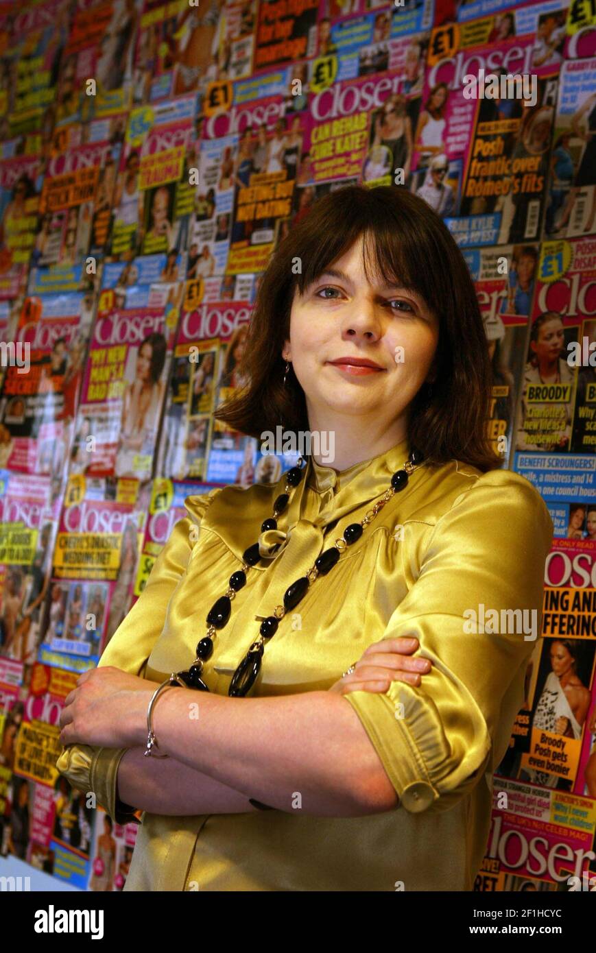 Jane Johnson Editor of Closer magazine pic David Sandison Stock Photo ...