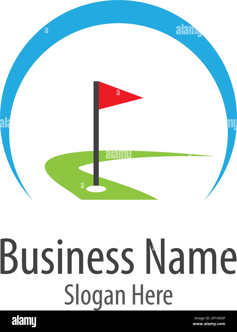 Golf logo template vector illustration icon design Stock Vector Image ...