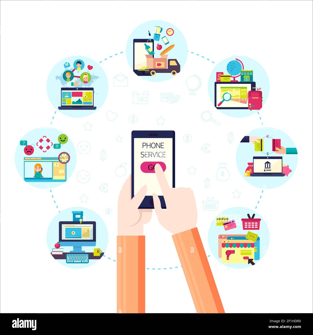 Delivery of education Stock Vector Images - Alamy