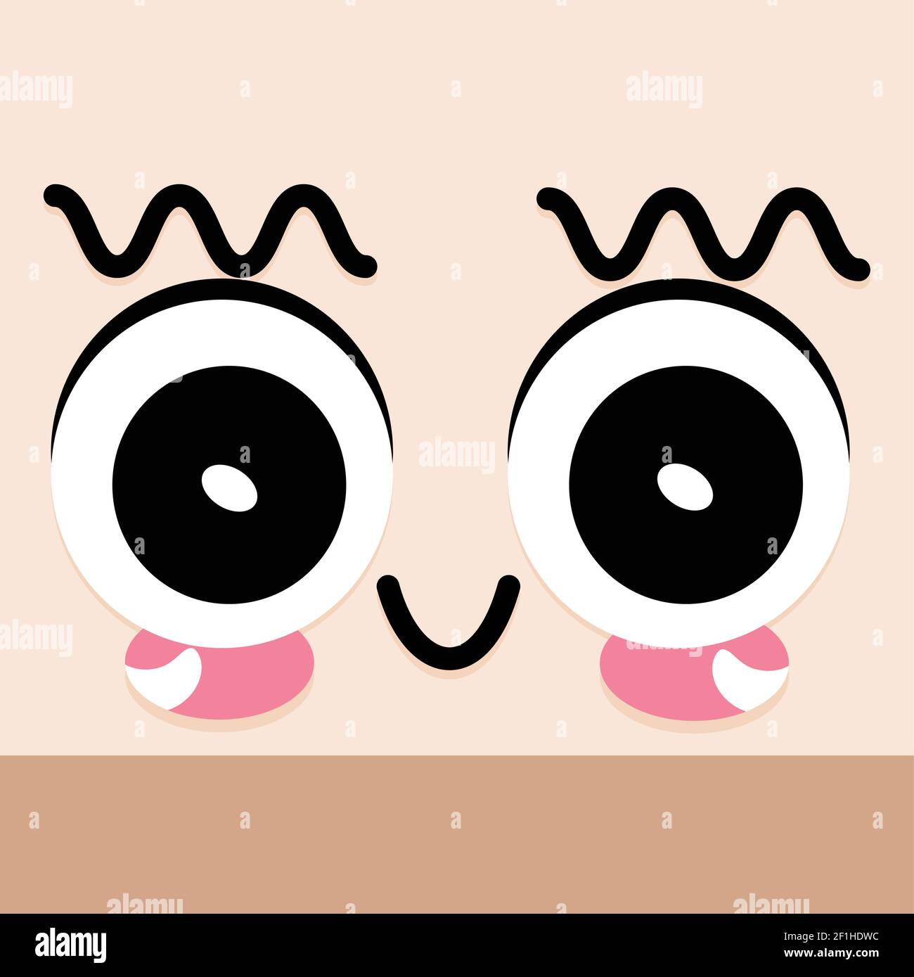 Happy facial expression Stock Vector Image & Art - Alamy
