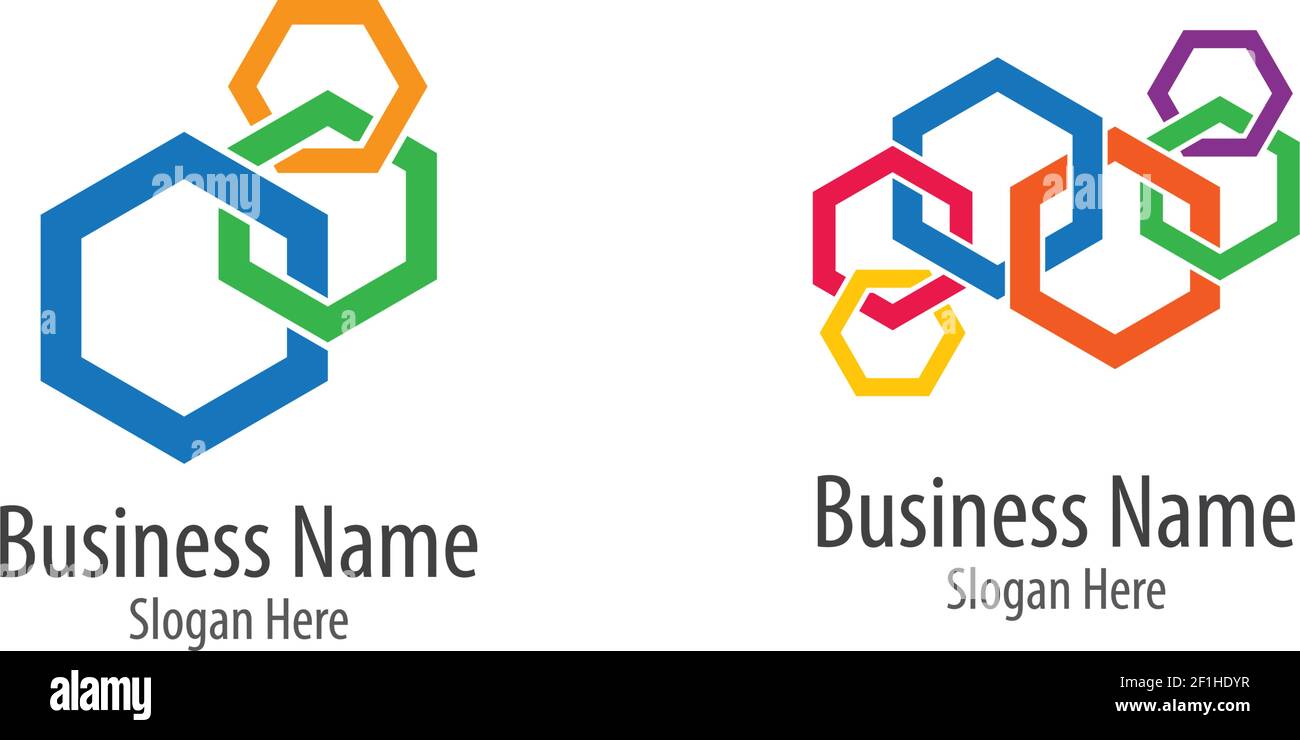 Corporate logo template vector icon illustration design Stock Vector ...