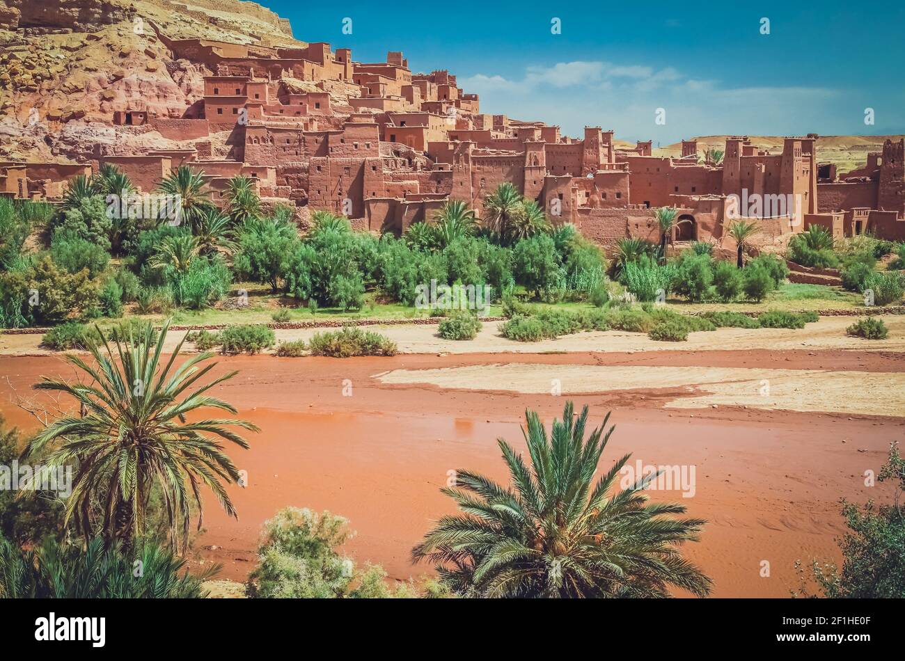 Ait Benhaddou, moroccan ancient fortress Stock Photo - Alamy