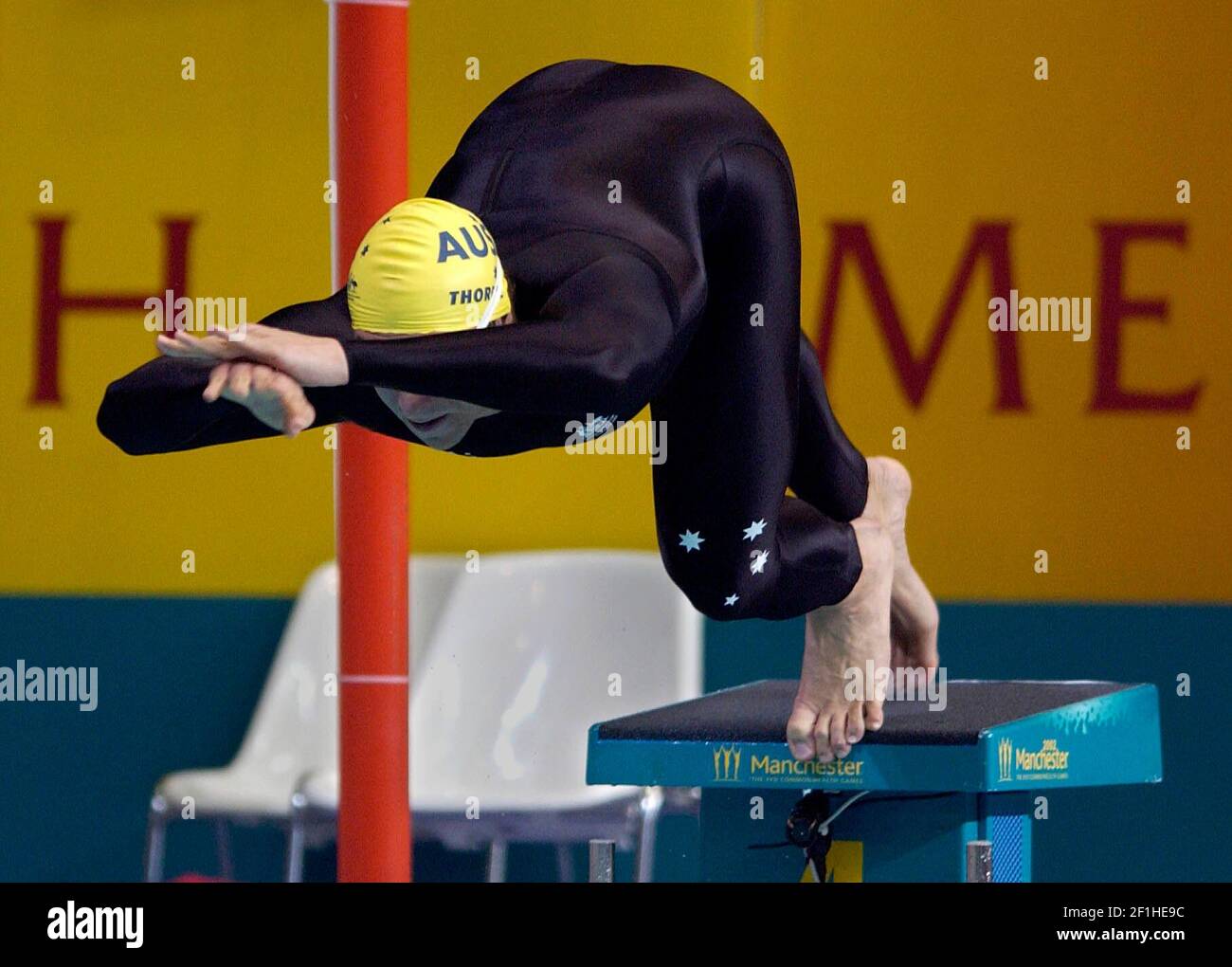 Commonwealth Games Swimming 1 8 2002 Ian Thorpe 100m Freestyle Heats