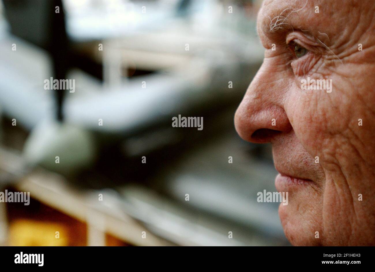 Author of the book 'First Light' Geoffrey Wellum. The book looks back ...