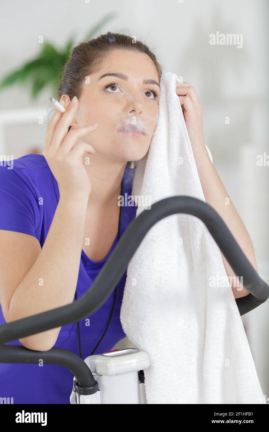 Smoking while riding hi-res stock photography and images - Alamy