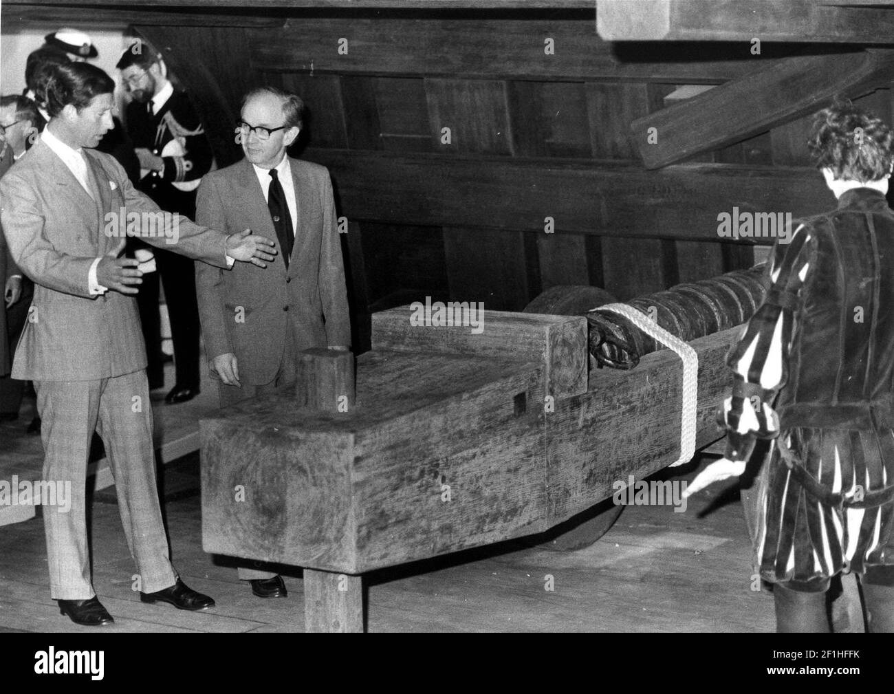 PRINCE CHARLES AND MARY ROSE TRUST DIRECTOR RICHARD HARRISON ON A ...