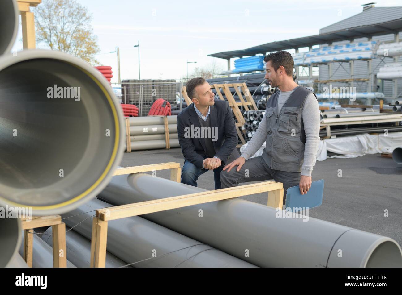 Two sewer pipes hi-res stock photography and images - Alamy