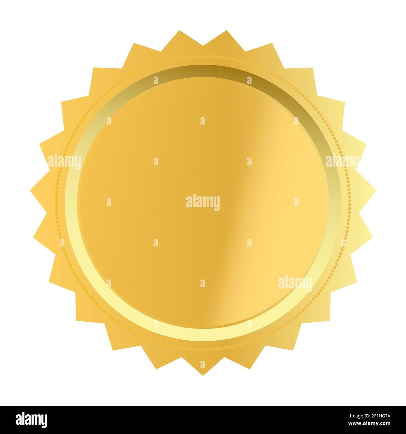 Blank Certificate Seal