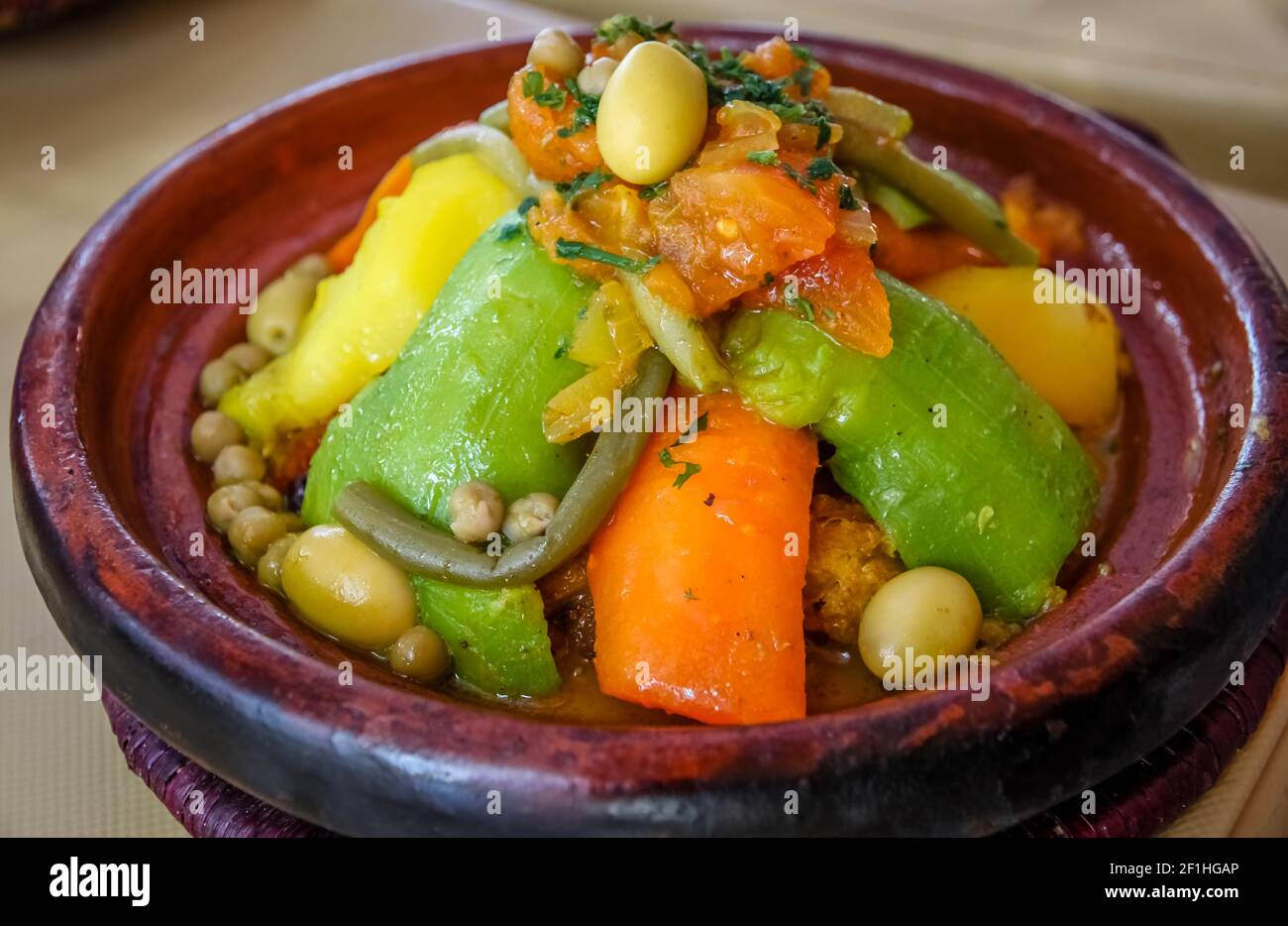 Traditional Moroccan Tajine Stock Photo - Alamy