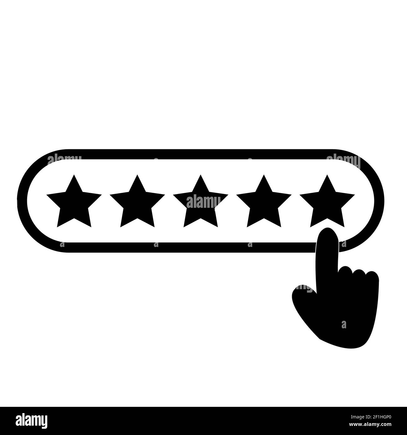 customer reviews icon on white background. rating sign. user feedback ...