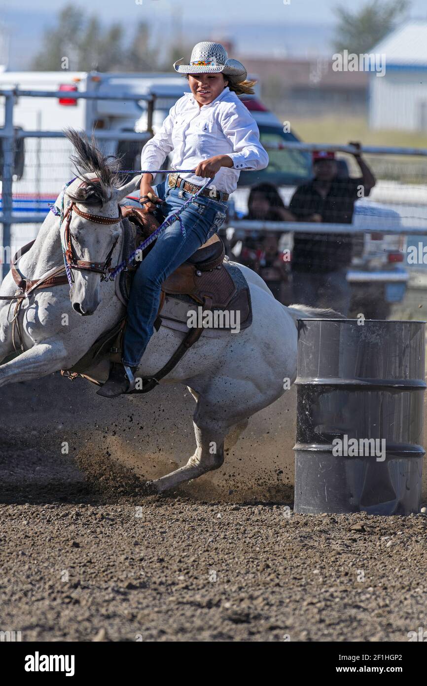 Barrel race hi-res stock photography and images - Alamy