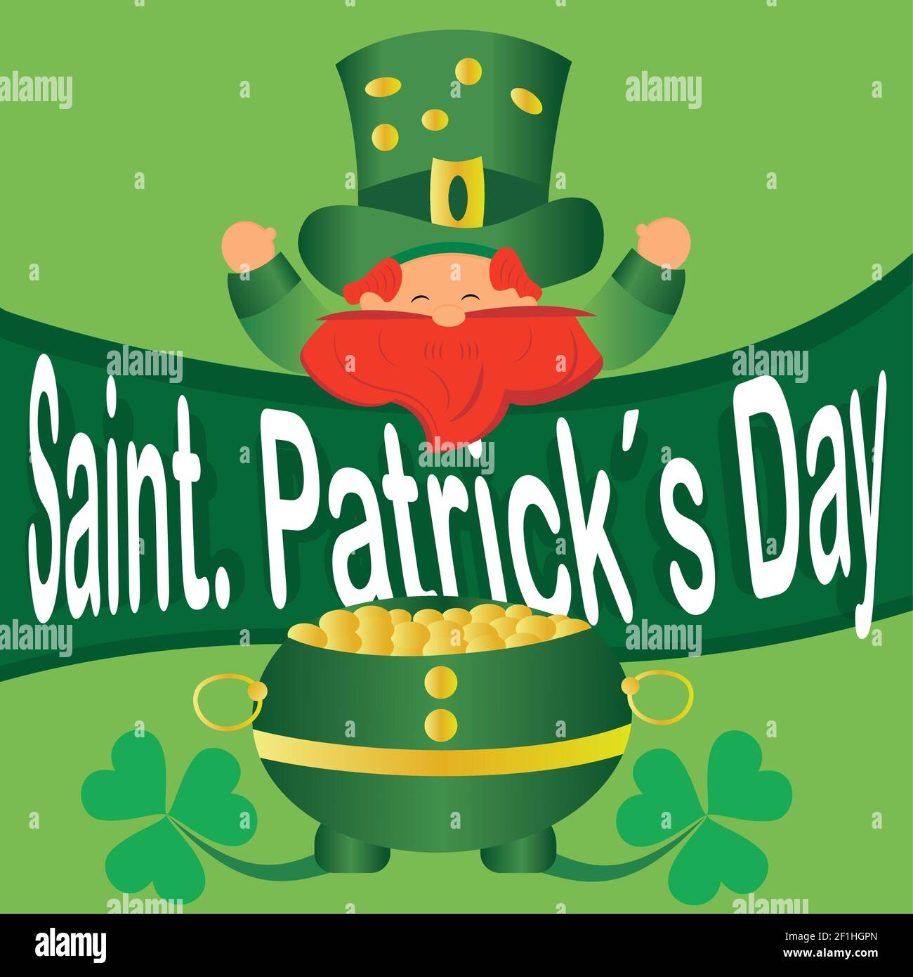 Saint patricks day illustration Stock Vector Image & Art - Alamy