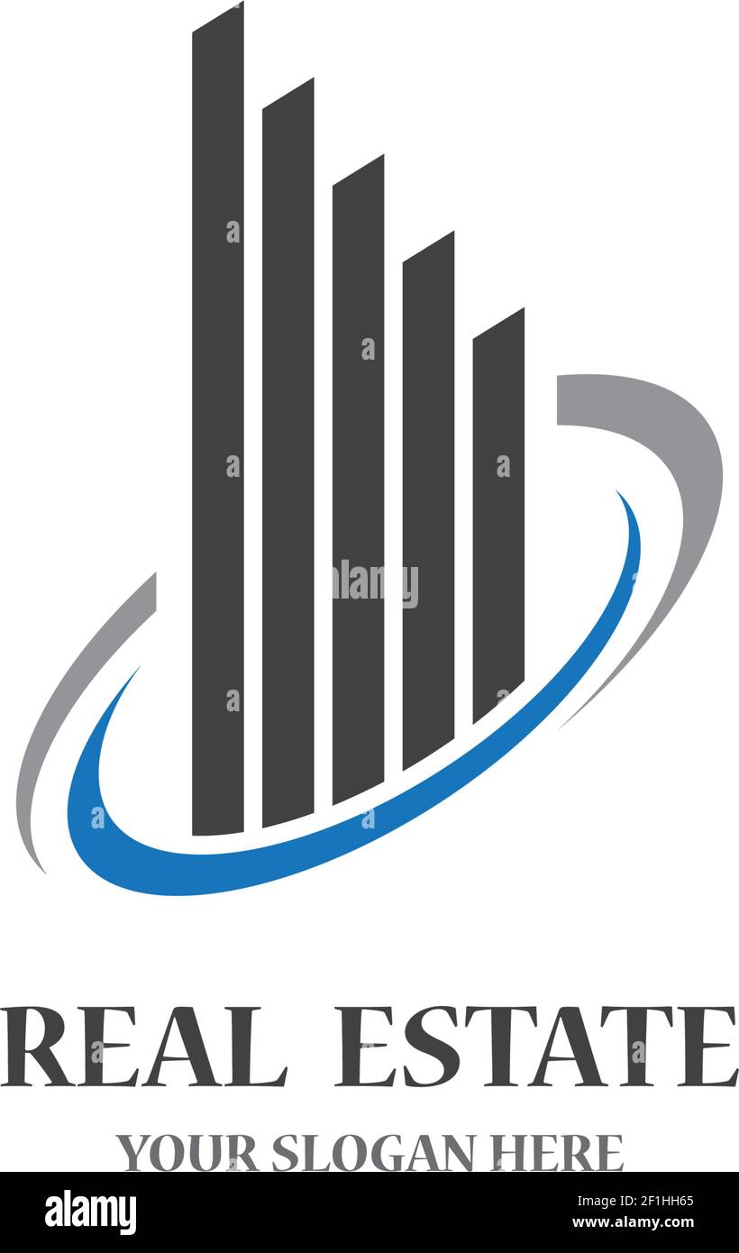 Real estate logo icon illustration design Stock Vector Image & Art - Alamy
