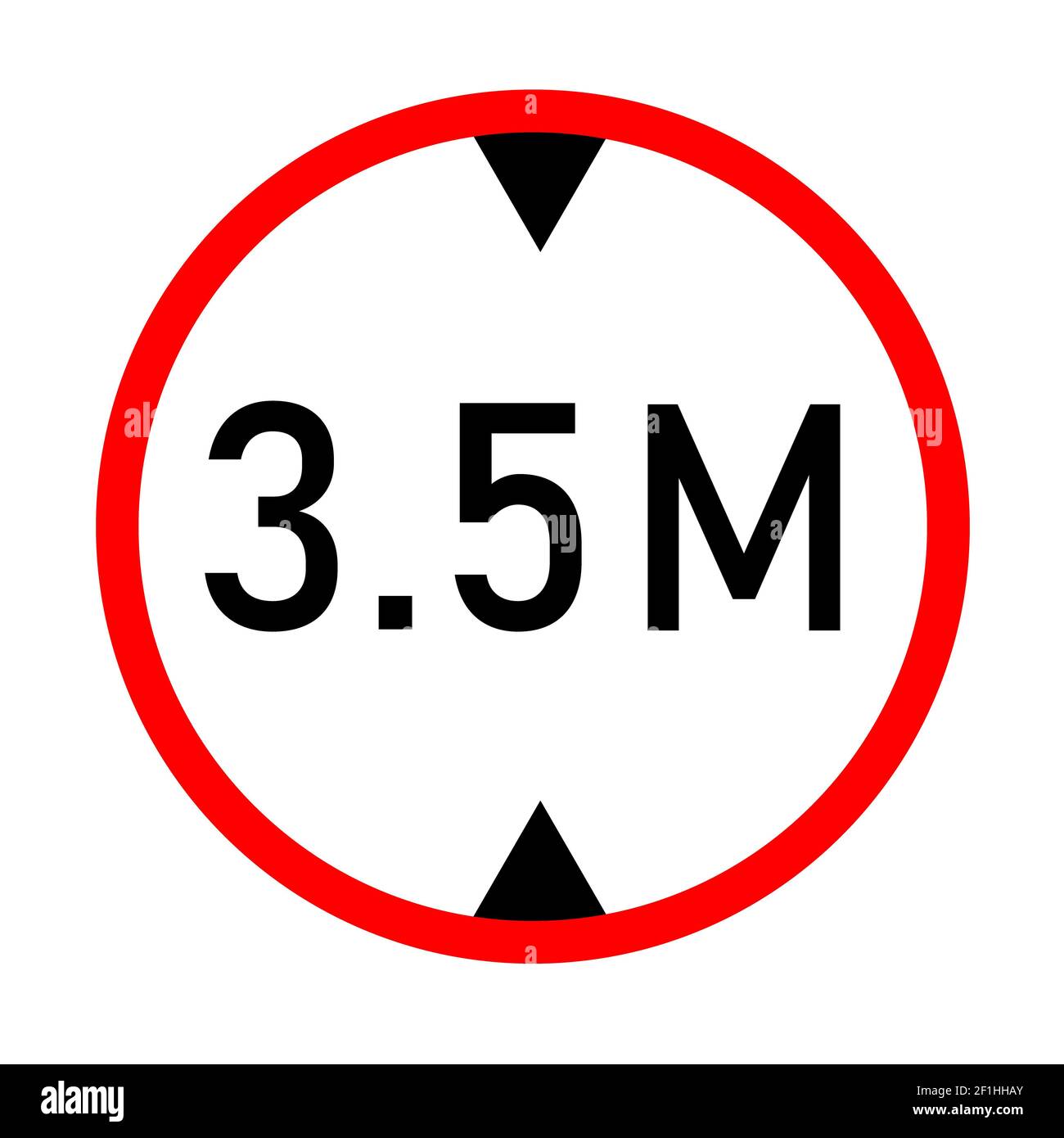 Weight limit restriction warning sign hi-res stock photography and ...