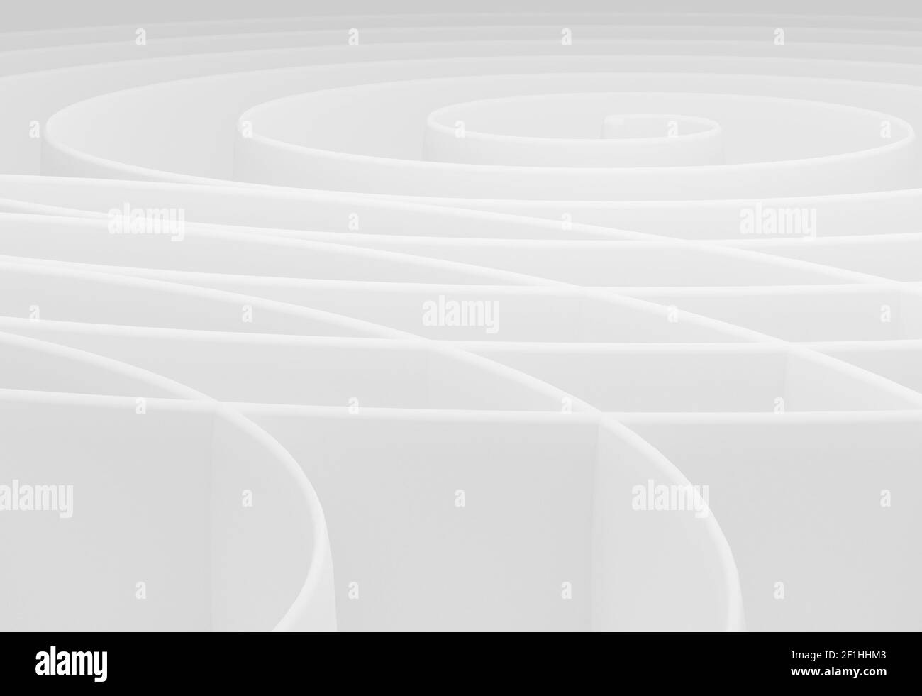 Abstract white curved border lines background with wavy intersecting ...