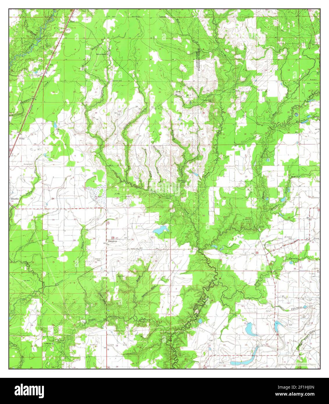 Map of castor hi-res stock photography and images - Alamy