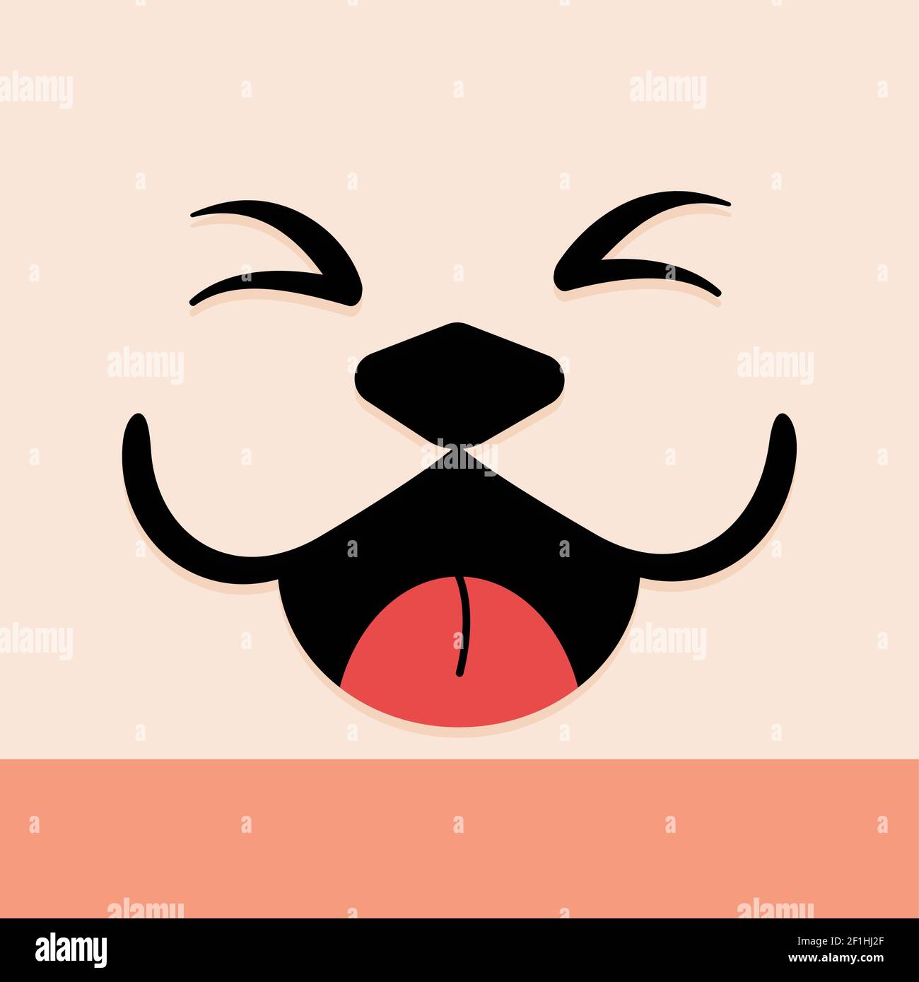 Happy emoji icon laughing Stock Vector Images - Alamy
