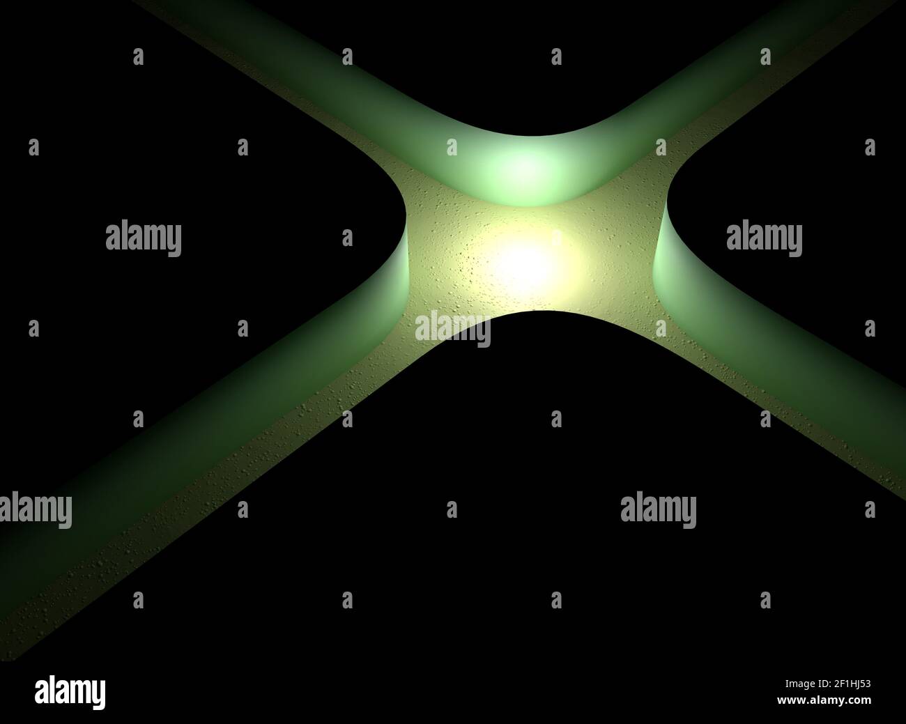 Abstract curly maze road background, 3d illustration Stock Photo - Alamy