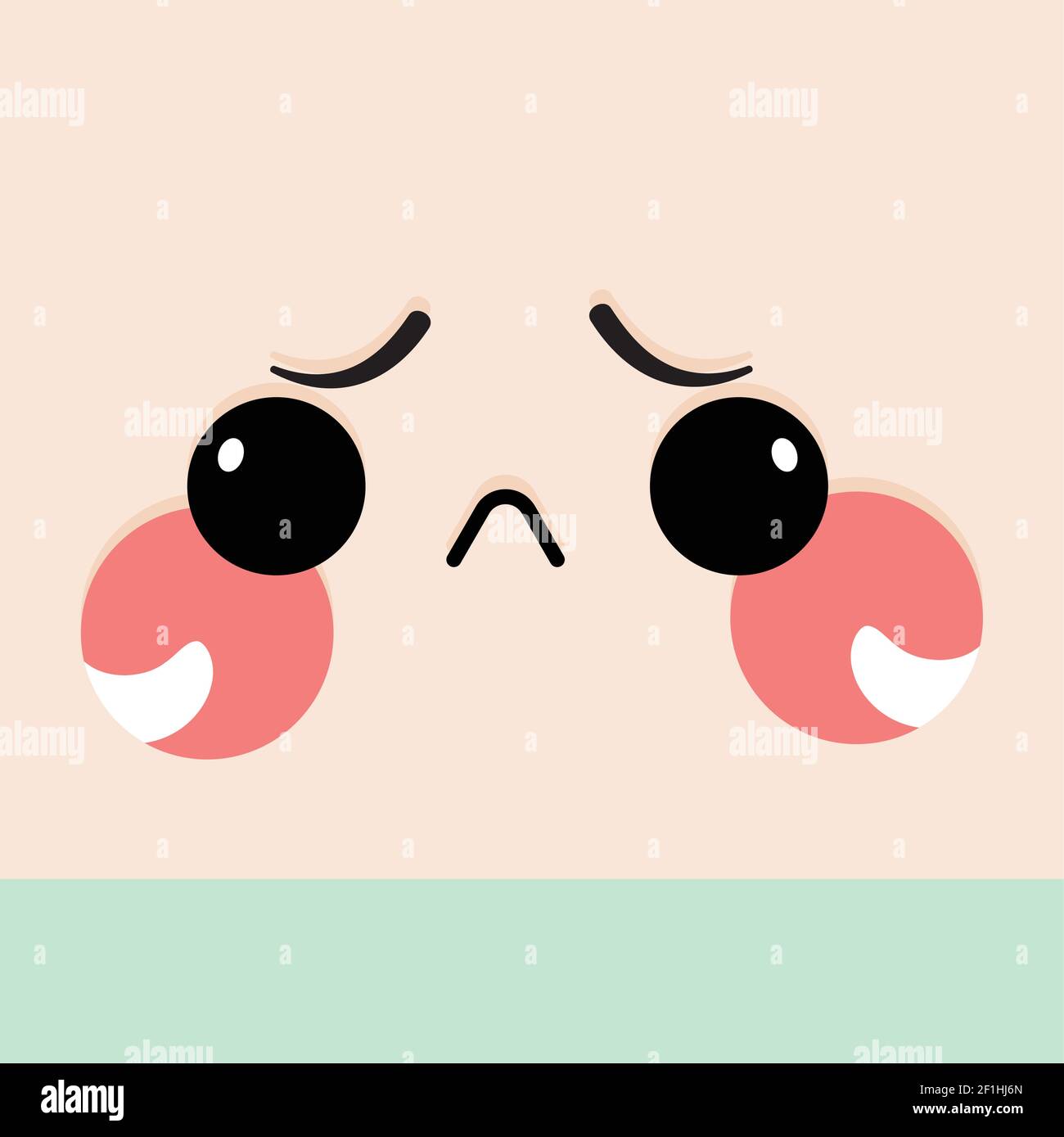 Sad Expression Stock Vector Images - Alamy