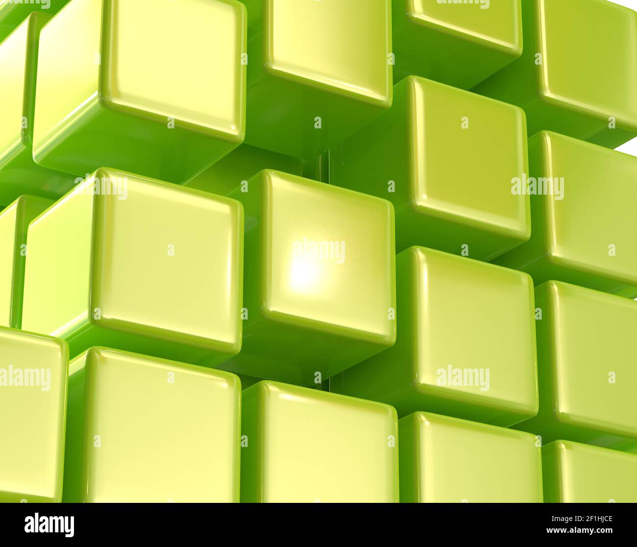 3d illustration building cube block hi-res stock photography and images ...